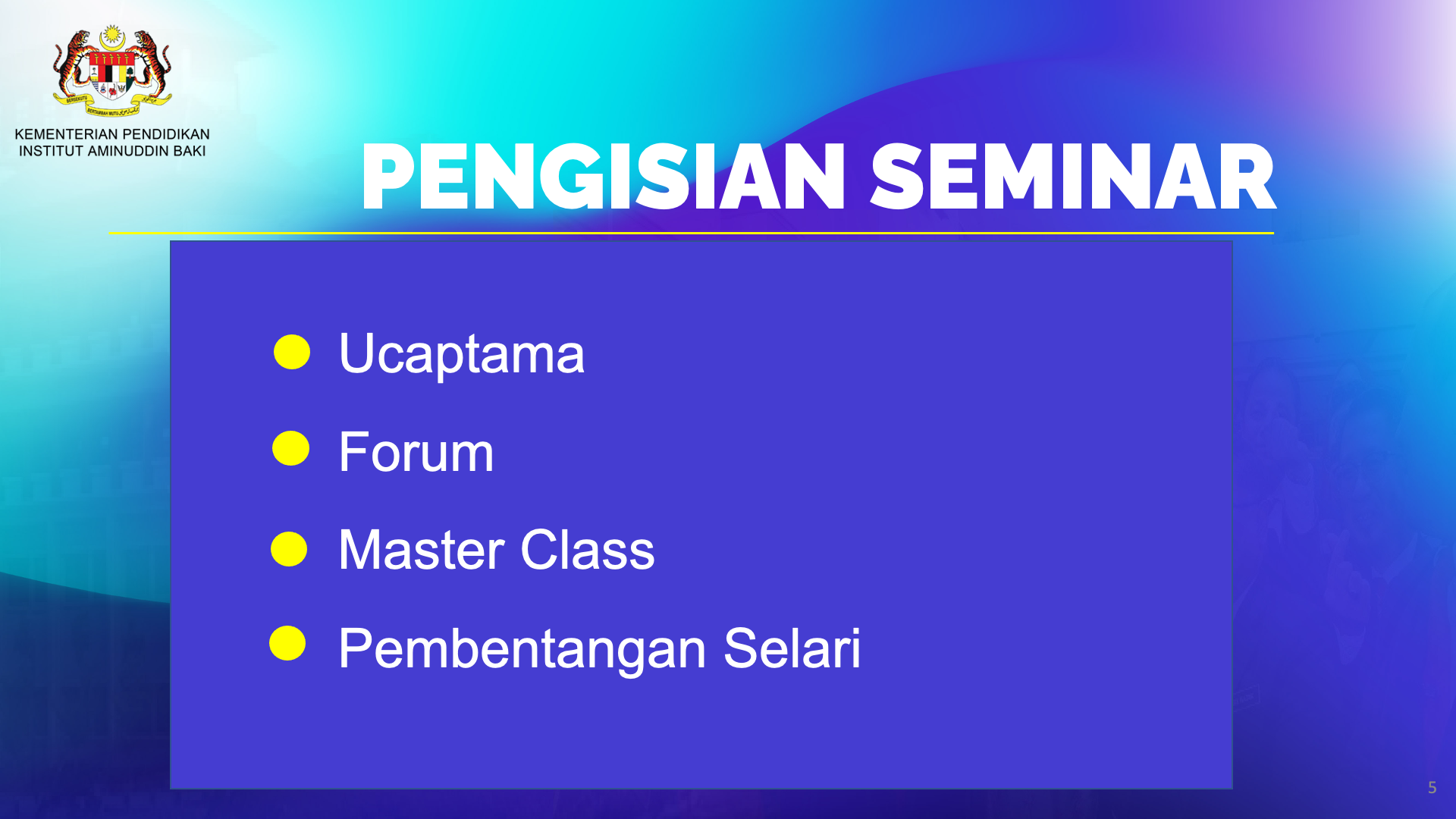 Course: SEMINAR NASIONAL 30 2023